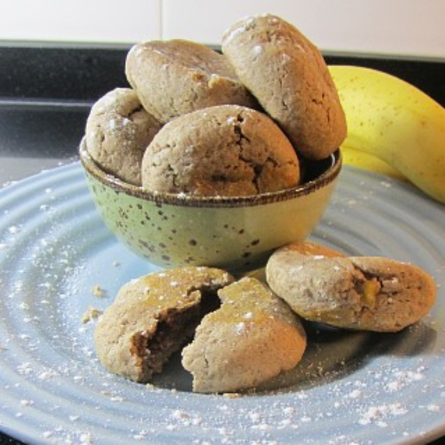 Banana Peel Biscuits